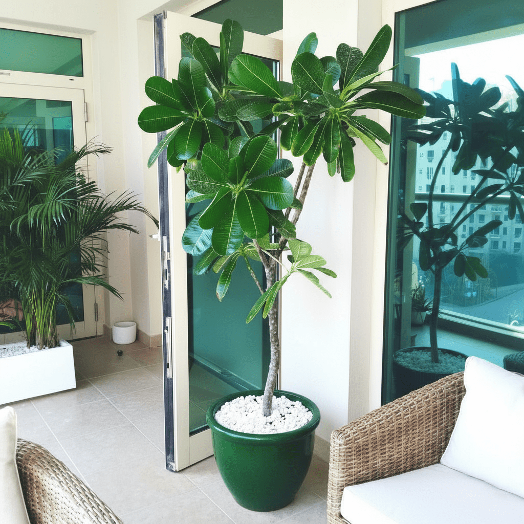 Plumeria Obtusa "Frangipani, The Temple Tree or Champa" — Greensouq